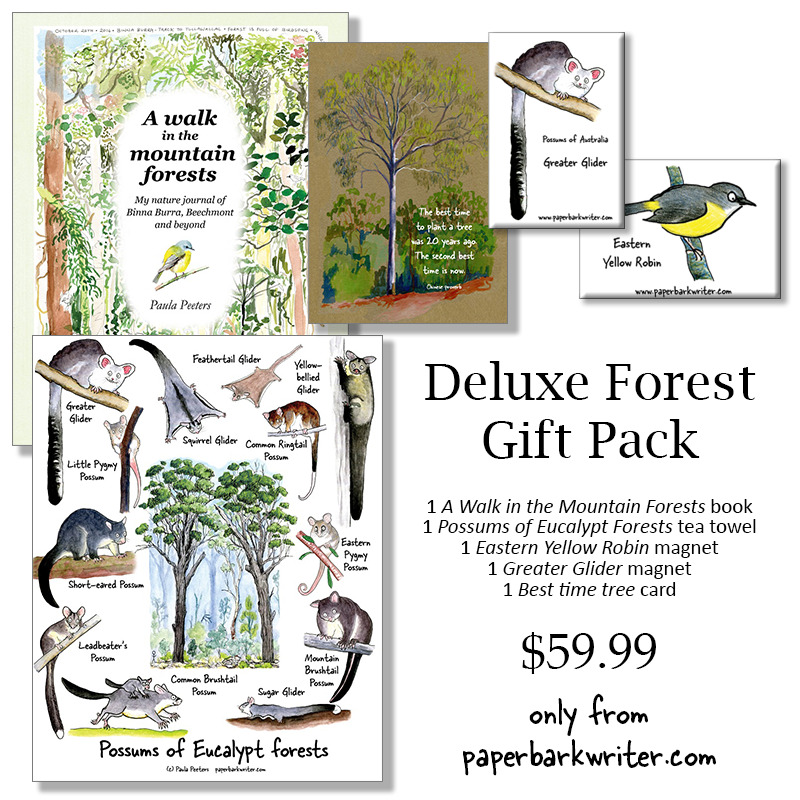 Deluxe forest gift packs 2023 | Paperbark Writer