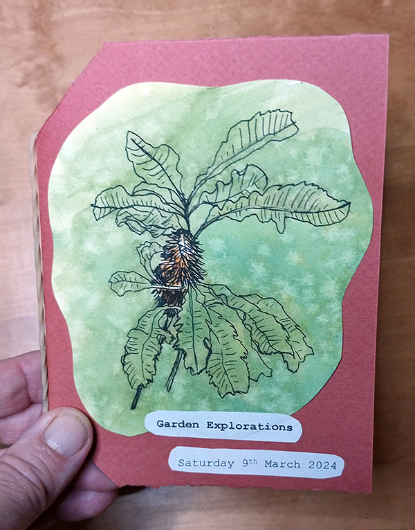A super-easy mini-book for exploring nature | Paperbark Writer